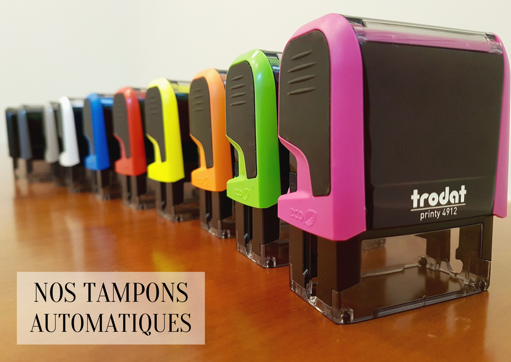 Atelier Tampons Paris fabricant de tampons encreurs personnalisés ...