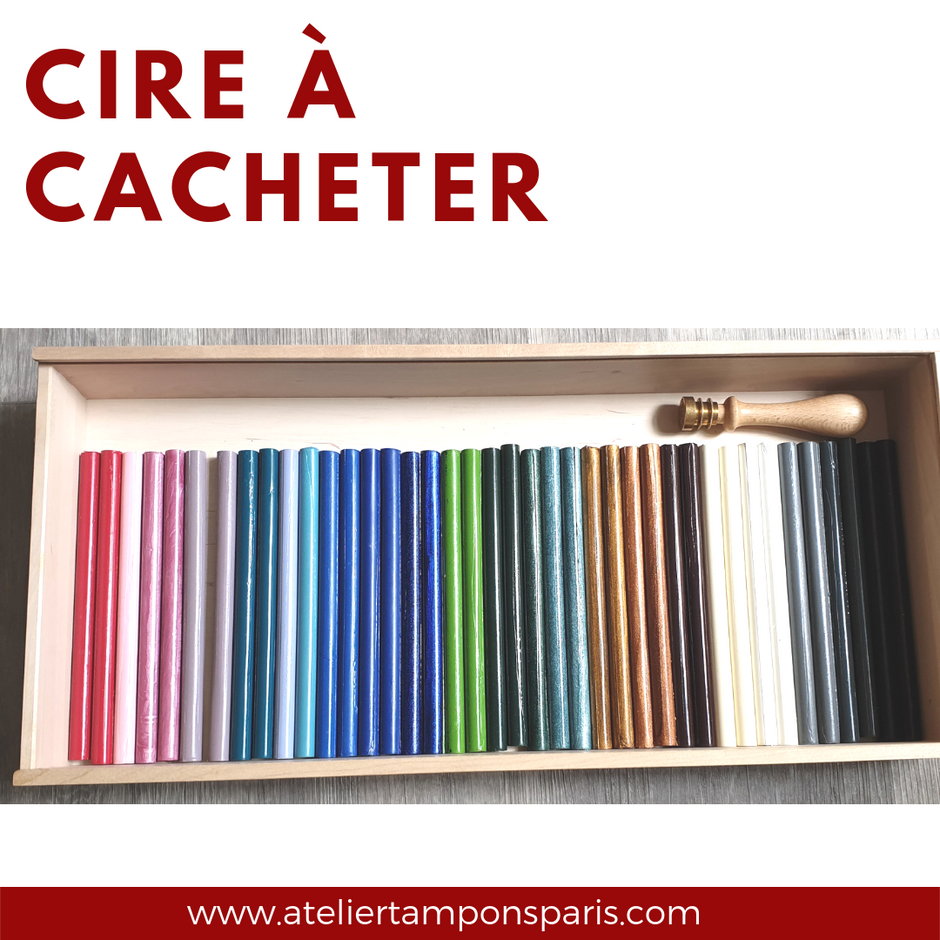 Tout savoir sur les cachets de cire par Atelier Tampons Paris ...