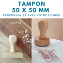 tampon rond ou carré 50 mm par atelier tampons paris – ateliertamponsparis